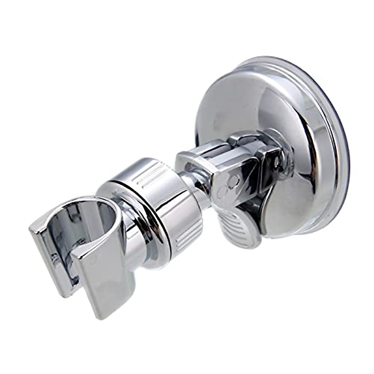 ZLDXDP Bathroom Adjustable Shower Head Holder Rack Bracket Suction Cup Shower Holder Wall Mounted Shower Holder Bathroom Accessory