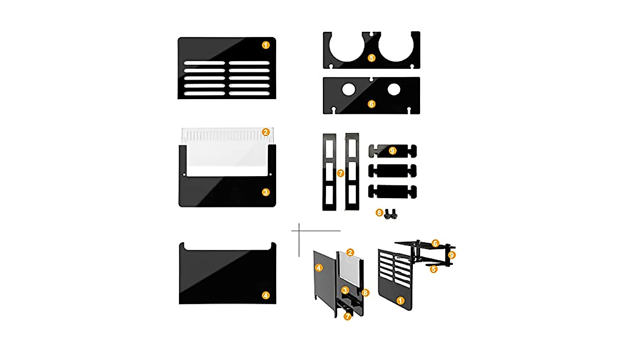 Adjustable Sump Baffle Kit - Refugium Kit for 20 Gallon Long Tank ...