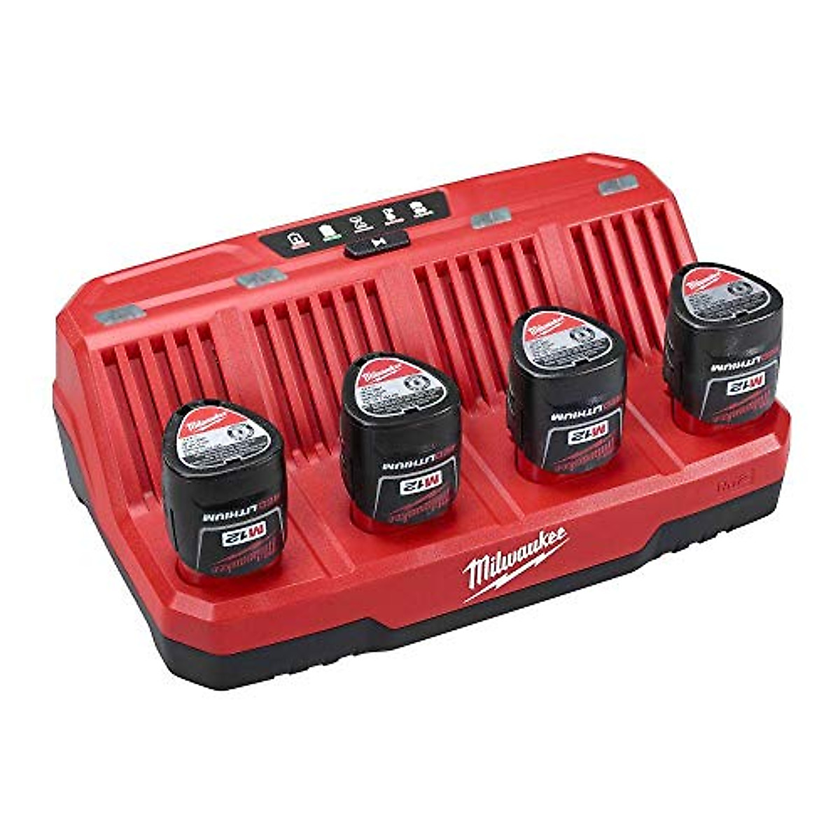 Milwaukee 48-59-1204 M12 Four Bay Sequential Charger
