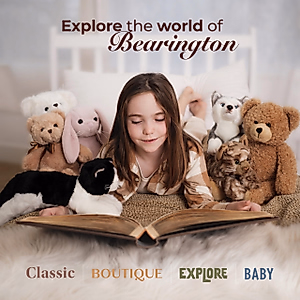 Bearington Collection Lil’ Jinx Cat 8 Inch Cat Plush - Black Cat Plush - Stuffed Black Cat