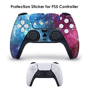 Camouflage Skin Sticker for PS5 Controller, Waterproof and scratch-resistant skin sticker for the grip sheet controller, Removable self-adhesive vinyl protective cover