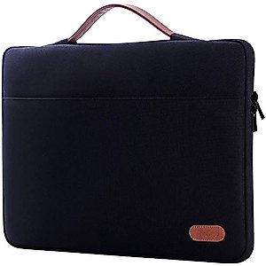 ProCase 13-13.5 Inch Sleeve Case Cover for MacBook Pro 2018 2017 2016/ Pro with Retina/Surface Laptop 2017 /Book, Laptop Slim Bag for 13" 13.3" Lenovo Dell Toshiba HP ASUS Acer Chromebook -Black