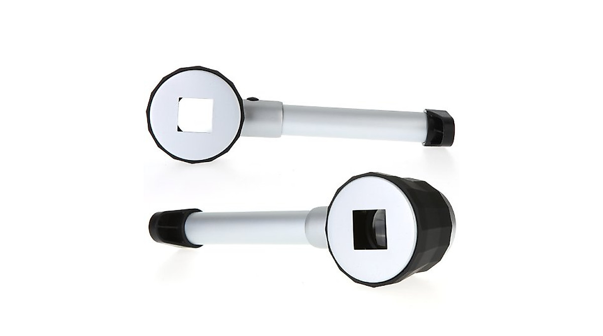 SKYZONAL Handheld LED Magnifier 10X Optical Glass with Light
