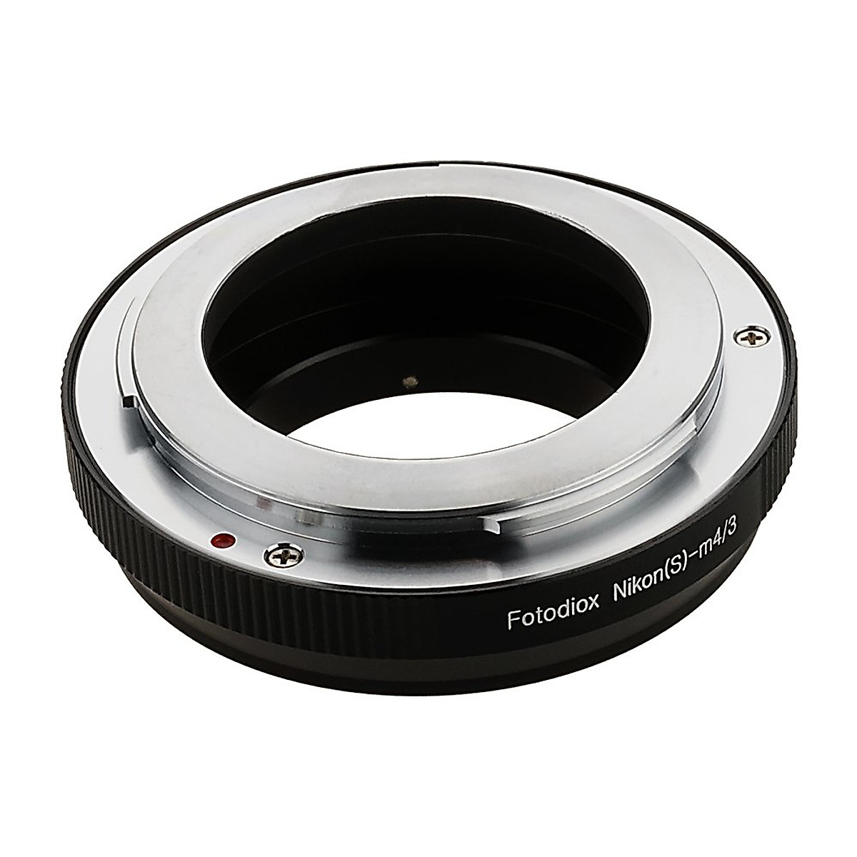 Fotodiox Lens Mount Adapter for Nikon Nikkor S, Contax RF, or Kiev Rangefinder External Bayonet Lenses to Micro Four Thirds (MFT, M4/3) Mount Mirrorless Camera Body