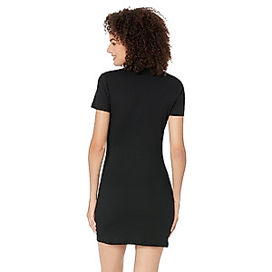 PUMA Classics Ribbed Tee Dress Puma Black SM
