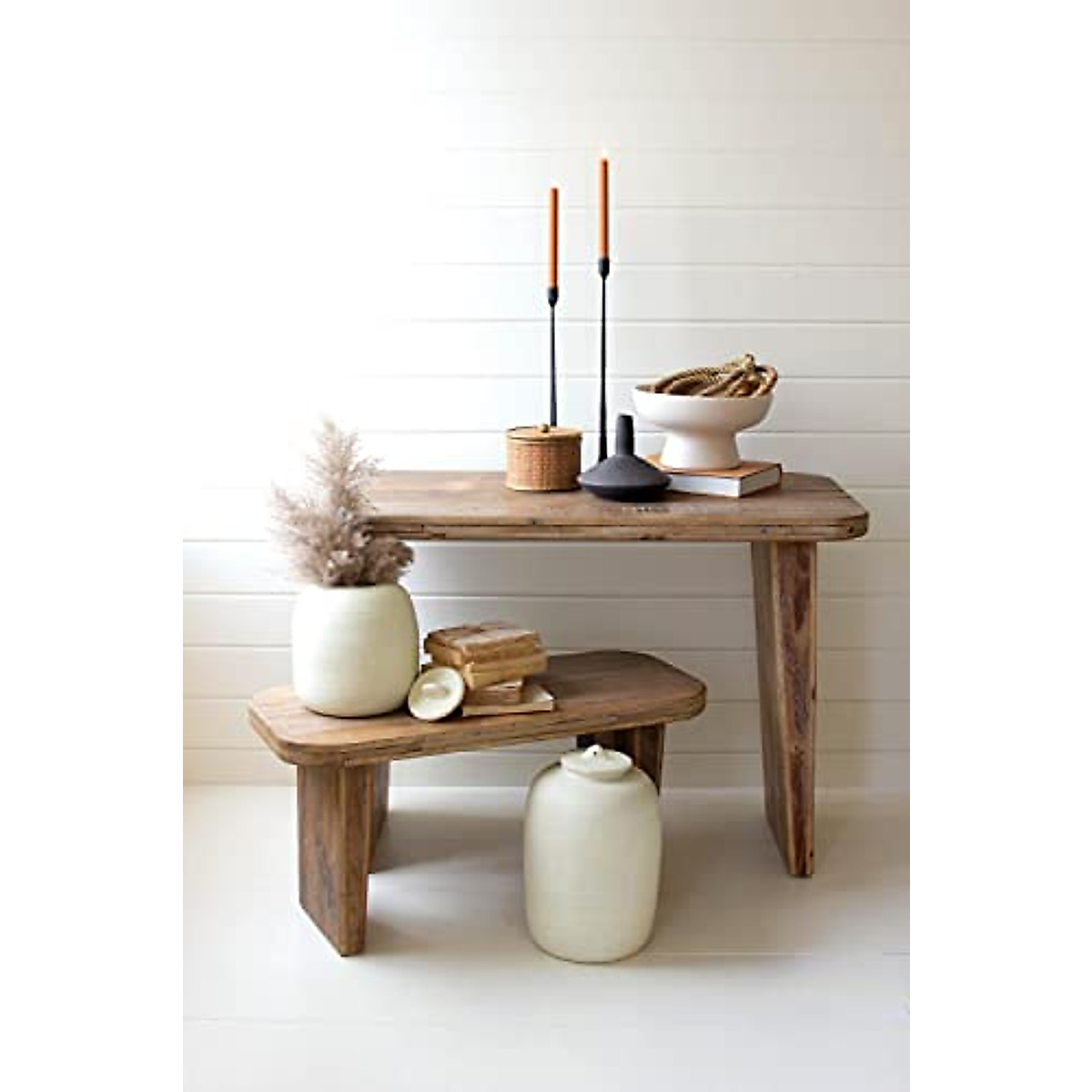 KALALOU CTNF1008 Recycled Wood Dining Table - 47X27X31T