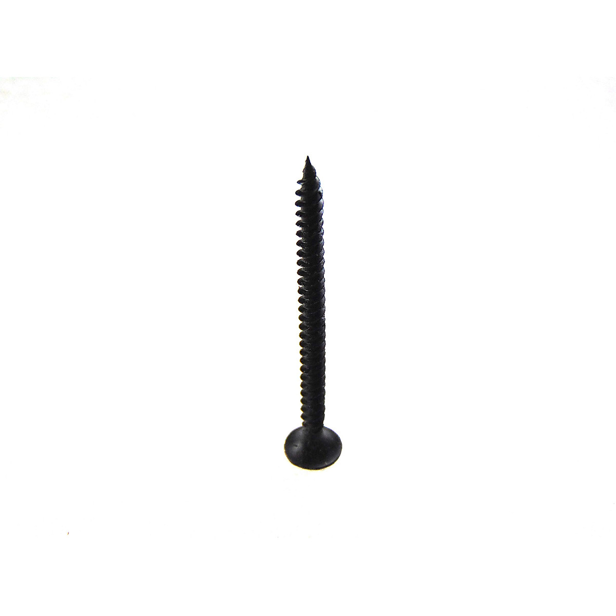 Phosphate Coated Stainless Flat Head Phillips Wood Screw M3.5 Black Finish by Boltstar (1 - 3/4 inch)