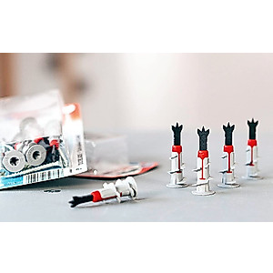 fischer DuoBlade S LD, self-Drilling plasterboard Plug with chipboard Screw, Strong Plug for Fast and Easy Installation in Gypsum plasterboard and Fibre Board, with Metal tip, 20 Plugs + 20 Screws