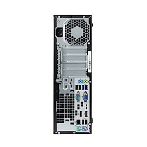 HP Desktop Computer EliteDesk 800 G1 SFF PC,Quad Core i5 Business Desk Top,New 24" LED Monitor,16GB RAM,New 1TB SSD,WiFi,Bluetooth,DVD,Wireless Keyboard Mouse(Renewed)