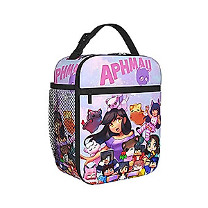 MULINSEN Lunch Box For Kids And Adult,Reusable Insulated Lunch Bags For Office Work Hiking Outdoor Picnic Beach,Multi,One Size