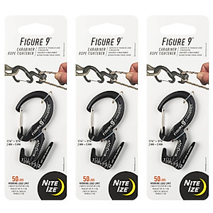 Figure 9 Carabiner Small Black Nite Ize C9s-02-01