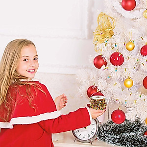 Tuanse 32.8 Feet Dollhouse Fake Light String Valentine‘s Day Mini Craft Miniature Lights Fairy Dollhouse Miniature String Miniature Decorations for Craft Christmas Valentine‘s Day(Multicolor)