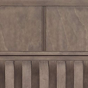 Child Craft Rylan 4-in-1 Convertible Crib, Baby Crib Converts to Day Bed, Toddler Bed and Full Size Bed, 3 Adjustable Mattress Positions, Non-Toxic, Baby Safe Finish (Cocoa Bean Brown)