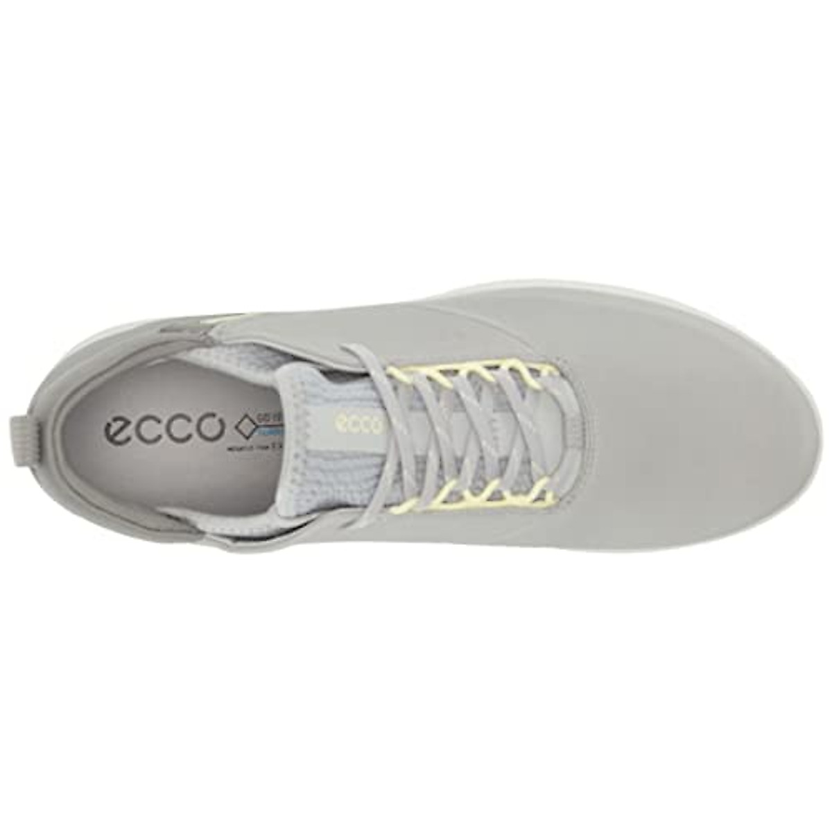 ECCO Women's Cool Pro Gore-TEX Waterproof Golf Shoe, Concrete/Wild Dove, 10-10.5