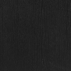 Tangkula Computer Desk with 2 Drawers, Simple Wooden Study Writing Desk with Steel Frame, 44 Inches Laptop PC Workstation, Student Desk Home Office Desk Ideal for Bedroom & Office (Black)