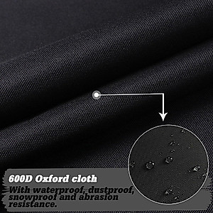 LYBOSH Outdoor Patio Cushion Furniture Organizer Bag Extra Large Storage Duffle Bag 59 inches L x 20 inches W x 27.5 inches H with Shoulder Strap and Handles, Big Foldable Duffle Bag