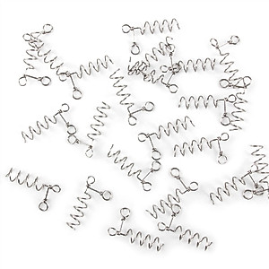 GRFIT Fishing Pliers 20pcs Soft Lure Bait Spring Fishing Screw Fishing Accessories Crank Hook Centering Pin Shallow Rigging for Hard Baits Fishing Quick Knot Tool