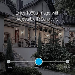 Zmodo 1080p Full HD Wireless Security Camera System, 4 Pack Smart Home Indoor Outdoor WiFi IP Cameras with Night Vision, Compatible with Alexa