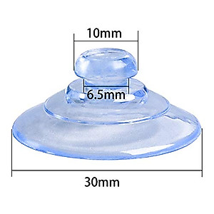 HSTECH 10 Pcs Radar Detectors Suction Cups for Clear Cobra Escort and Beltronics Radar Detector Mount