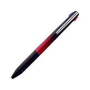 Uni Jetstream Slim Compact, 3 Colors Ballpoint Pen (Black, Red, Blue) 0.5mm, Bordeaux Body (SXE3JSS05.65)