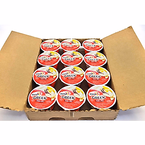 Yoplait Greek Yogurt Blended 5.3 ounces (Pack of 12) (Vanilla)