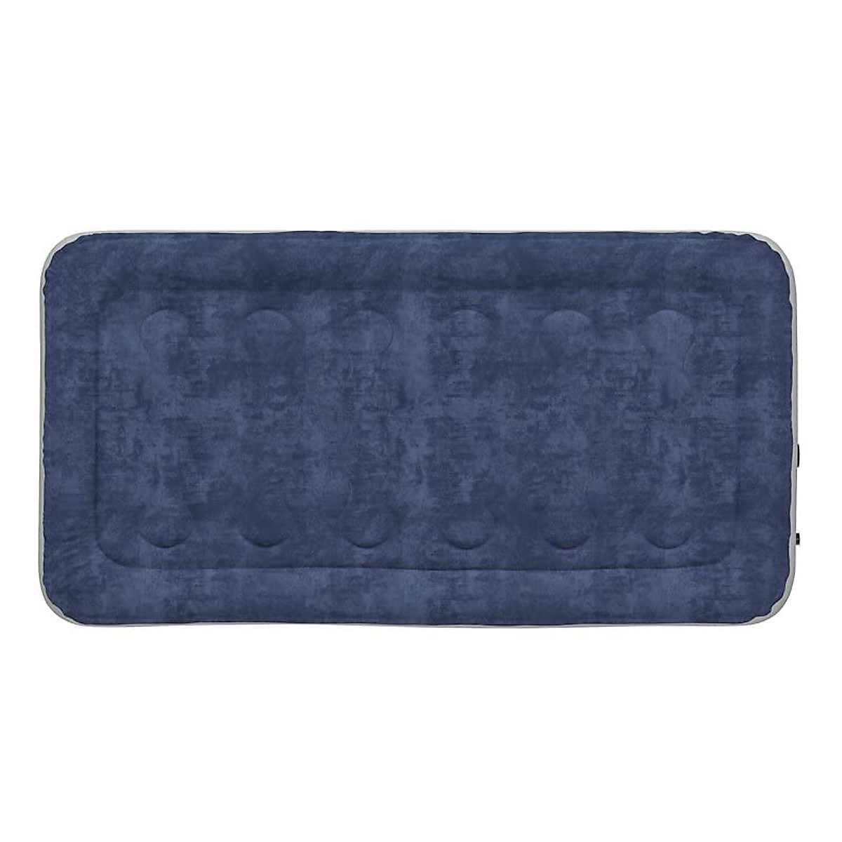 Flash Furniture Kellos 18 inch Air Mattress with ETL Certified Internal Electric Pump and Carrying Case - Twin,Blue