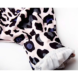 MIEKISA Baby Girls Newborn 3PCS Top T Shirt Pants Headband Infant Clothing Sets (0-6 Months, Pink)