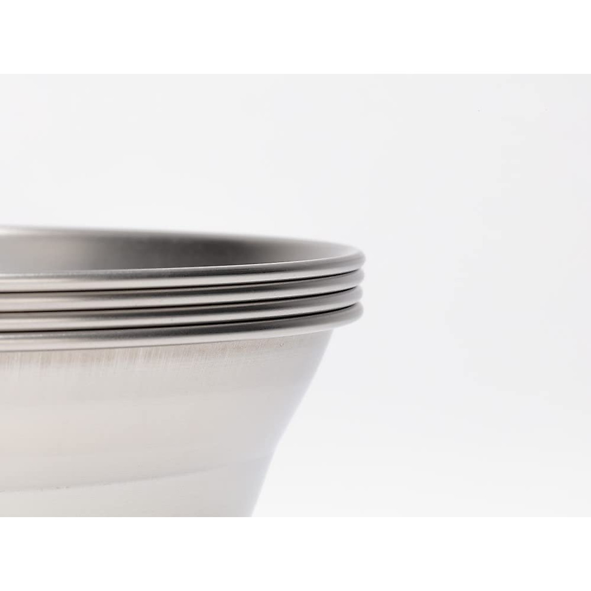 Snow Peak Tableware Bowl Small, TW-030, Stainless Steel, Lightweight for Camping Everyday Use, Made in Japan, Lifetime Product Guarantee,Medium