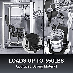 JOYFLY Ergonomic Office Chair, Mesh Home Office Chair, High Back Office Chair Computer Chair with Dynamic Seat & Lumbar Support, Wide Task Office Chairs for Heavy People, 450lbs, Adults, Black