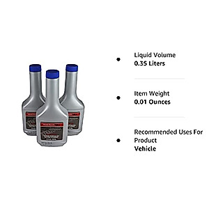 Honda 08206-9002PE Power Steering Fluid Pack of 3