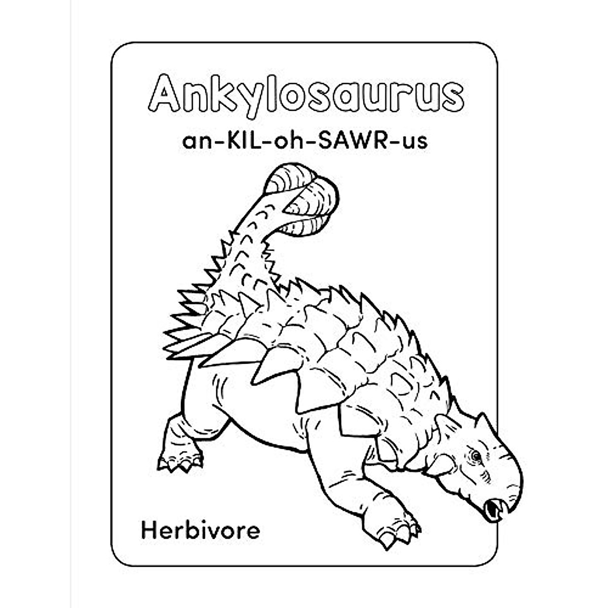 Dinosaur Book for Kids: Coloring Fun and Awesome Facts (A Did You Know? Coloring Book)