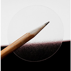 ChromaLabel 2 Inch Round Clear Wafer Seals, 250 Labels per Roll