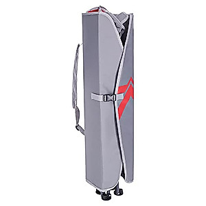 Kelsyus Premium Canopy Foldable Portable Outdoor Lawn Chair with Arm Rest, Cup Holder, and 50+ UPF Sun Protection Canopy, Red or Black