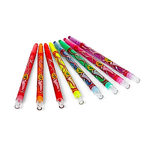 Crayola Twistables Crayons, Neon Colors, 8 Count, assorted extreme, 6-1/2 l x 2/5 w in (52-9738)