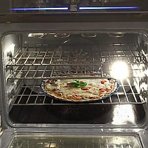 Eternal Living Non-Stick Oven Liners for Bottom of Electric, Gas, Toaster & Microwave Ovens Extra Thick Heavy Duty, Extra Large 26” x 16.25” Set of 3 Black