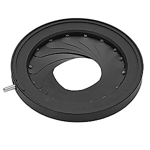 Microscope Diaphragm, SK44 Diaphragm 2‑44mm Iris Diaphragm Mini Microscope Diaphragm Microscopes Diaphragm for Microscope/Cameras