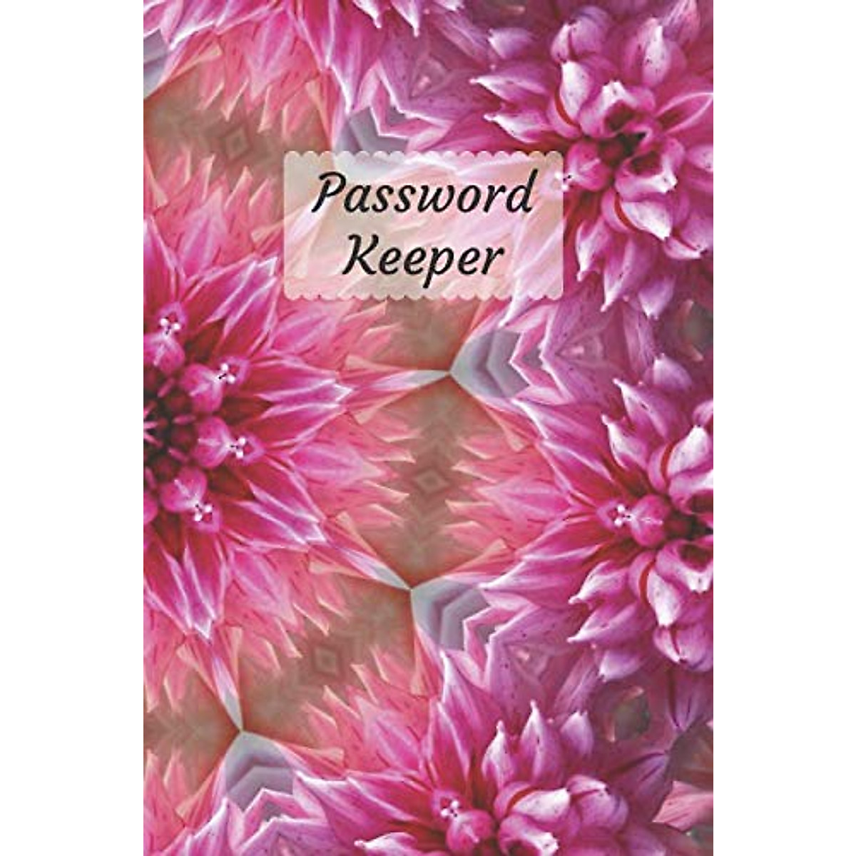 Password Keeper: Internet Password Book with Tabs | Pocket Size Password Organizer | Beautiful Glossy Finish | 108 pages Alphabetically Arranged Password Notebook| 6 x 9 inches
