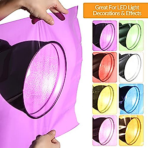 40 Pcs 14 x 14 Inch Colored Cellophane Paper Cello Sheets Wraps Multi-Colored Cellophane Transparent Gift Wrap with 120 Pcs Metallic Twist Ties, for DIY Arts Crafts Gifts Treats Candy Wrapping