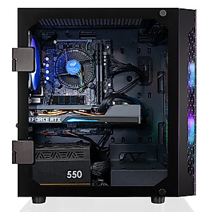 CLX Set Gaming Desktop - Intel Core i5 11400F 2.6GHz 6-Core Processor, 16GB DDR4 Memory, GeForce RTX 3050 8GB GDDR6 Graphics, 500GB SSD, 2TB HDD, WiFi, Windows 11 Home 64-bit