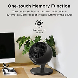 AIRMATE Large Air Circulator Fan for Bedroom, 120°+90°Oscillating Fan with Remote, 12in Quiet Cooling Fans, High Velocity Floor Fan with Timer, 10 Speeds DC Fan for Home, Office, Dorm (Black)