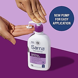 Sarna Sensitive Steroid-Free Anti-Itch Lotion for Dry Irritated Skin, Fragrance free - 7.5 Fl Oz