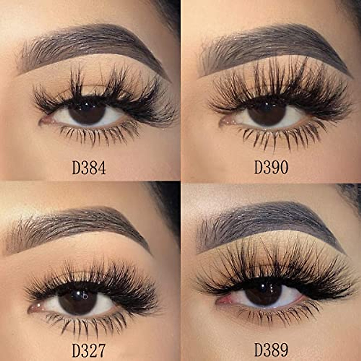MIKIWI 3D Mink Lashes, Mink Lashes, Real Mink Lashes, Dramatic Eyelashes, Mink Lashes Strip, 5D Mink Lashes, Whosesale Mink lashes, Pack-4