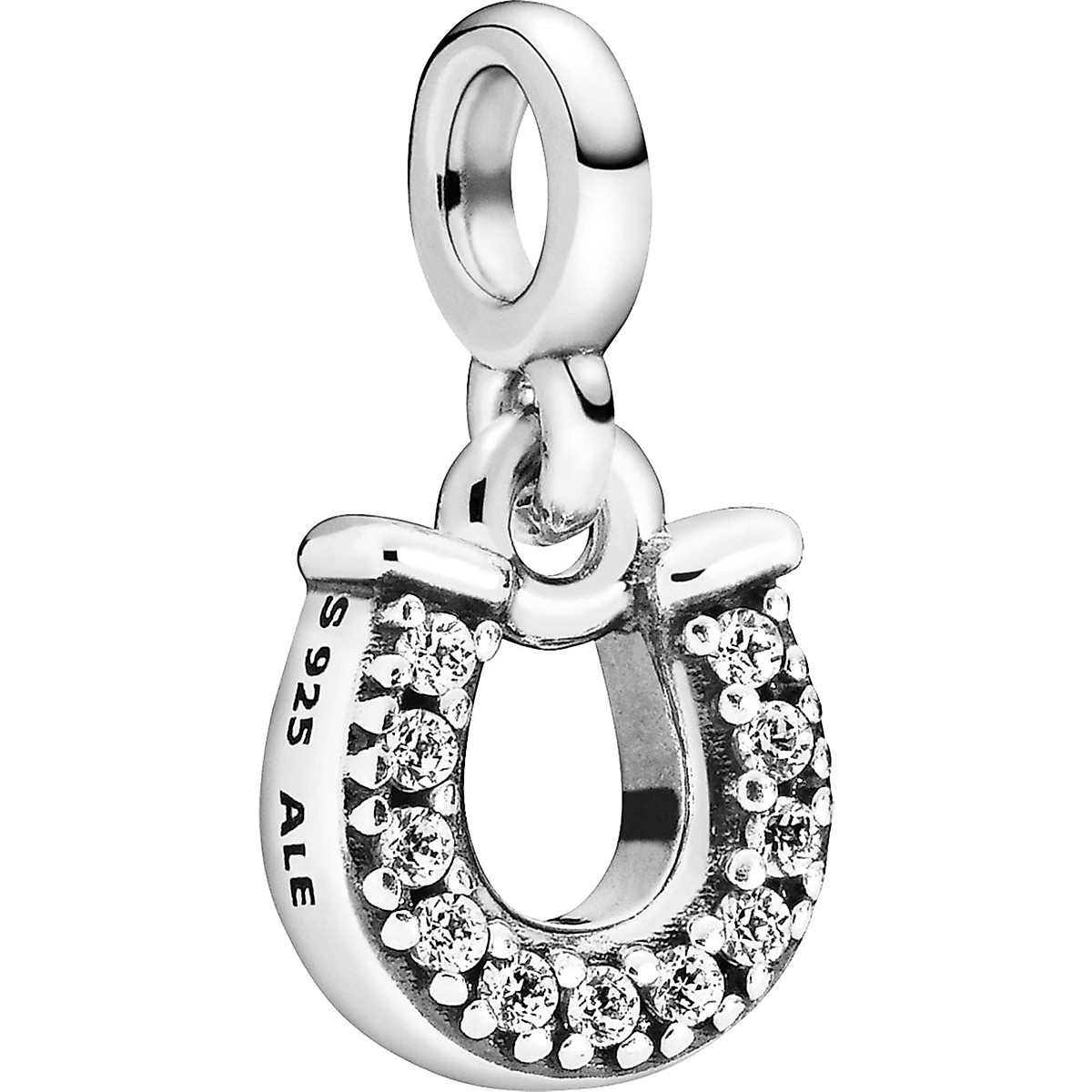PANDORA My Lucky Horseshoe 925 Sterling Silver Charm - 798379CZ
