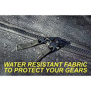 Fitdom 130L 36" Heavy Duty Extra Large Sports Gym Equipment Travel Duffle Bag W/Adjustable Shoulder & Compression Straps. Perfect for Soccer Baseball Basketball Hockey Football & Team Coaches & More