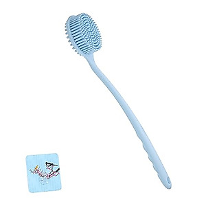 FOMIYES 4pcs Loofah Use Men with Cleaning Soft Wet Double Brushes Household Scrubber Dual-Sided Practical or Exfoliator Back Portable Washer Skin Bathroom Convenient Exfoliating Long