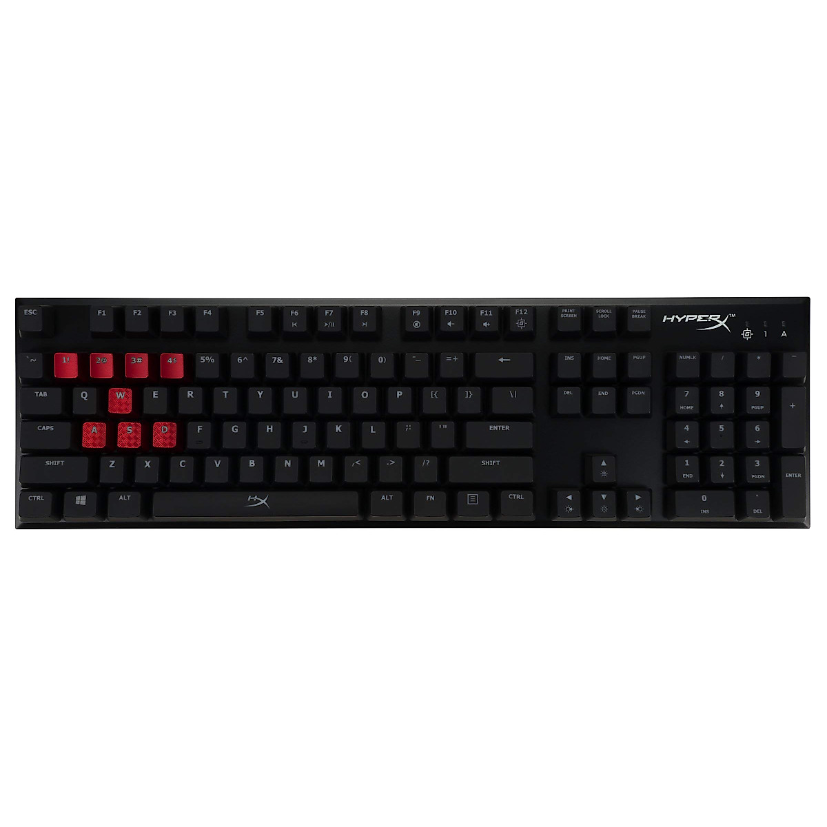 HyperX Alloy FPS - Mechanical Gaming Keyboard & Accessories - Compact Form Factor - Linear & Quiet - Cherry MX Red - Red LED Backlit (HX-KB1RD1-NA/A1) (Renewed)