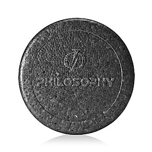 Philosophy Gym 24" High-Density Foam Roller for Exercise, Massage, Muscle Recovery - Round, Black