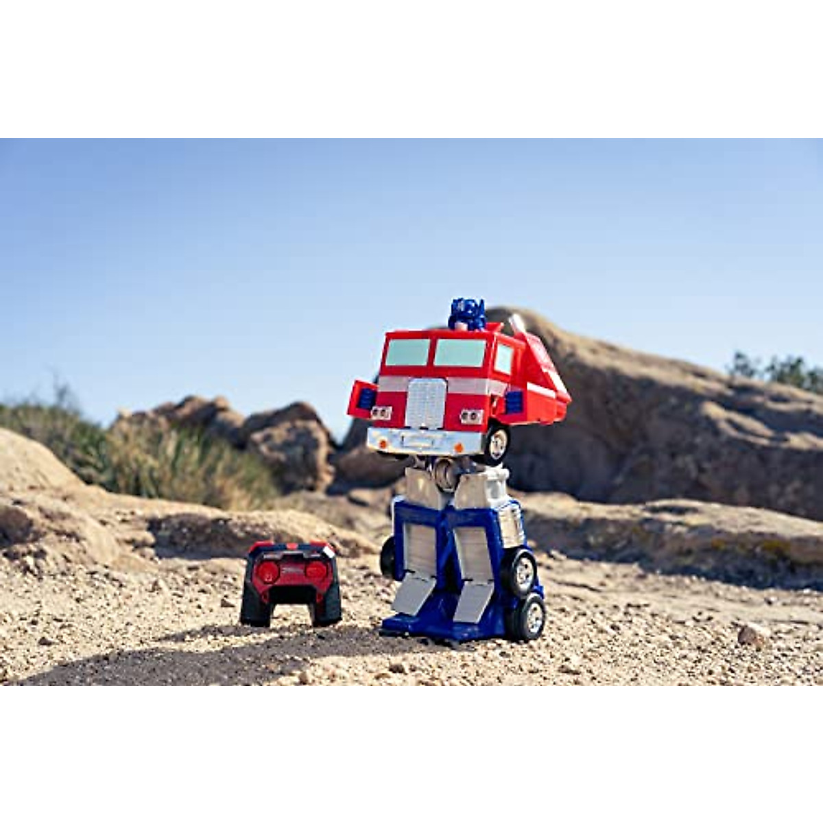Transformers Optimus Prime Converting Remote Control Vehicle