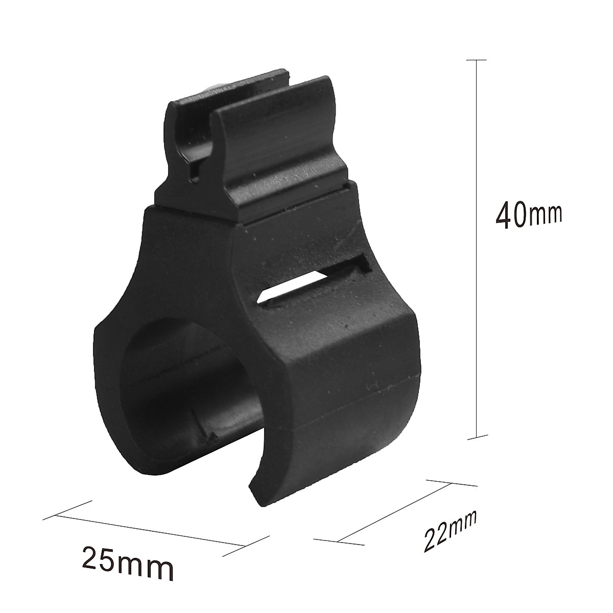 HEIMU Clip On Instrument Condenser Microphone + Universal Clip (for Flute)