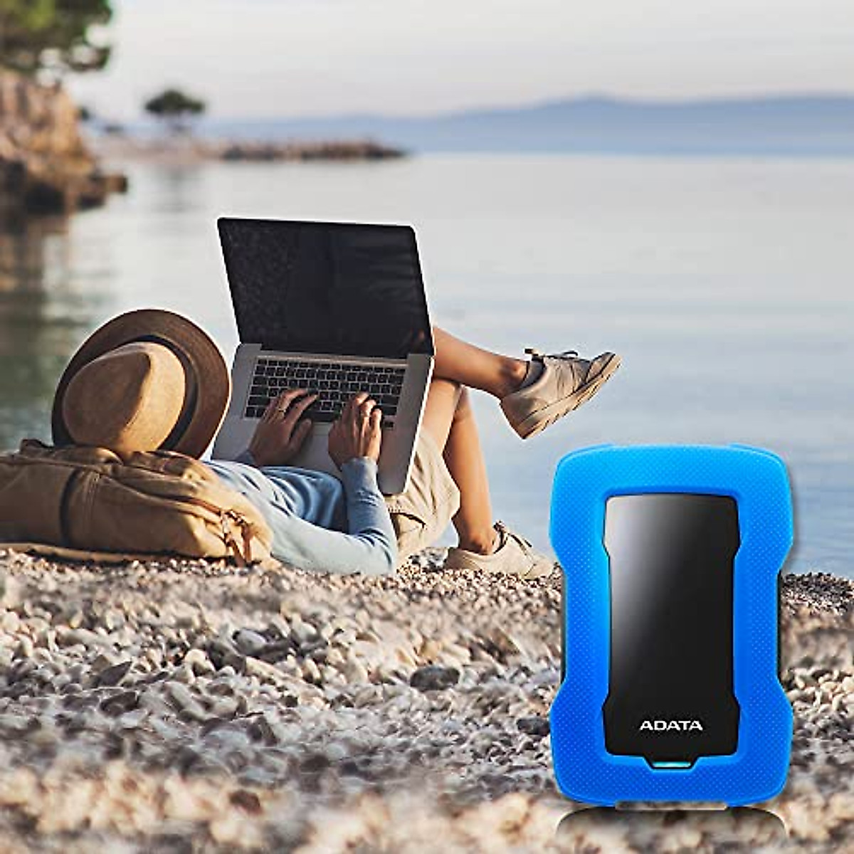 ADATA RIGTED Magnetic Disk Memory Drive (OUTERN) - AHD330-1TU31-CBK - 1TB